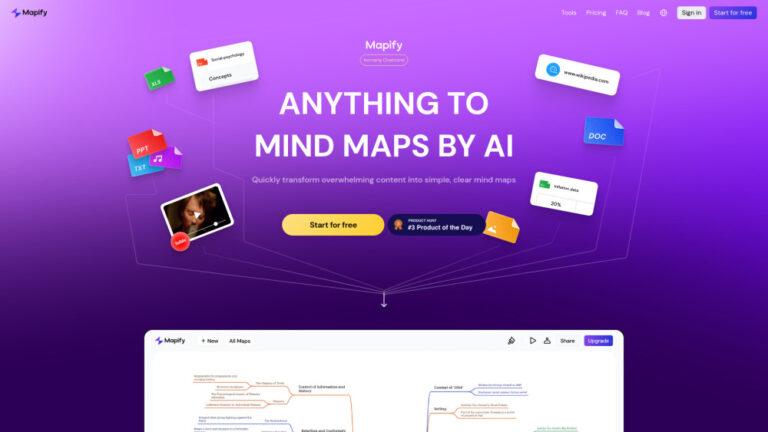 Mapify – Hướng dẫn dùng công cụ AI tạo sơ đồ tư duy (Mind Maps)